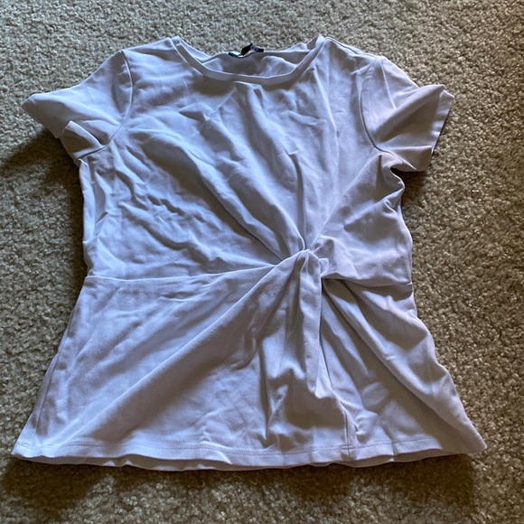 Express | Tops | White Express Wear To Work Top | Poshmark